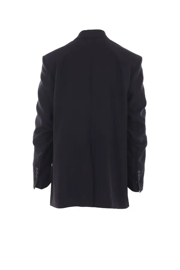 ANN DEMEULEMEESTER Anthoon High Comfort Tailored Blazer - Black