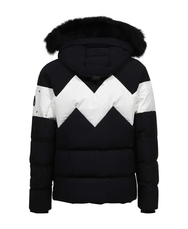 Moose Knuckles Strikers Row Hooded Down Jacket