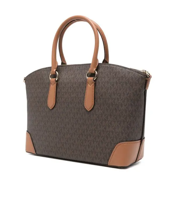 Michael Kors Monogram Large Tote Bag - Black