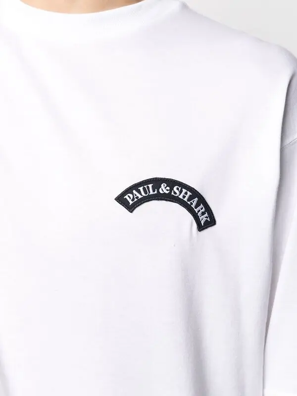 PAUL  SHARK Logo-patch Shark T-shirt