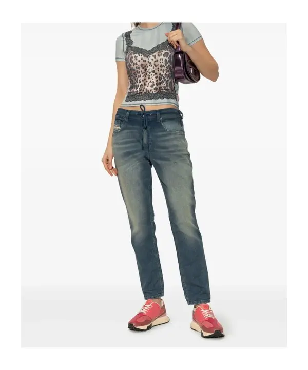 DIESEL® S-tame-d Lace-up Sneakers - Raspberry Pink