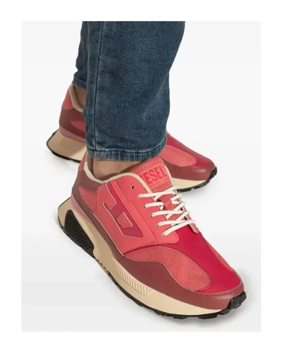 DIESEL® S-tame-d Lace-up Sneakers - Raspberry Pink