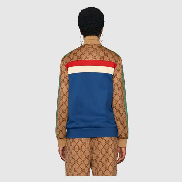 Gucci Gg Technical Jersey Jacket