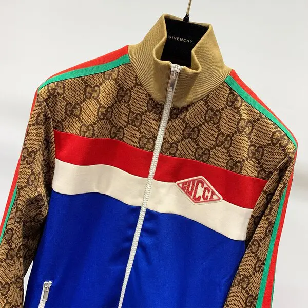 Gucci Gg Technical Jersey Jacket