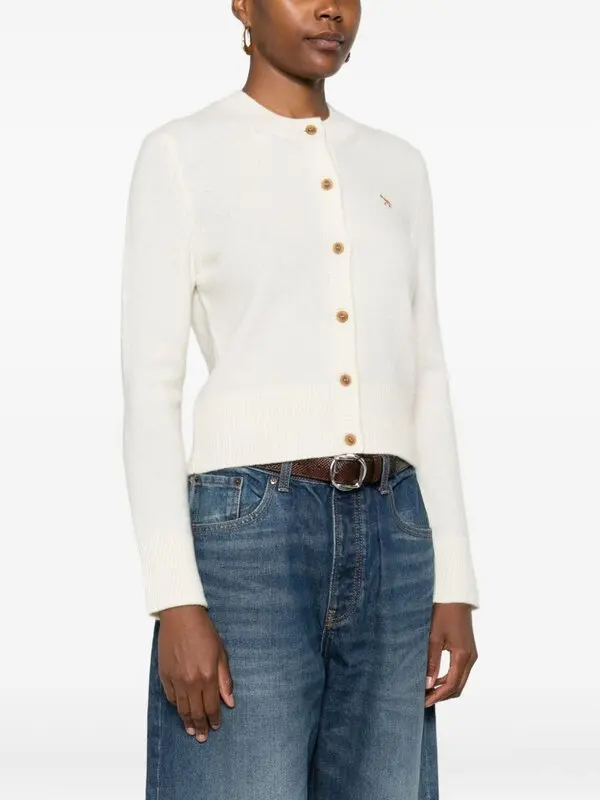 Maison Kitsuné Baby Fox Fitted Cardigan