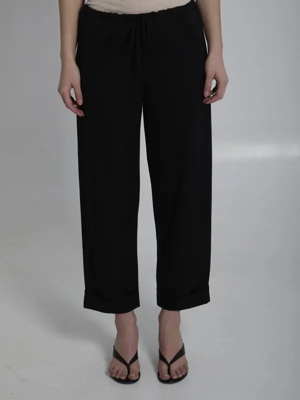 THE ROW Delano Drawstring Cuffed Pants
