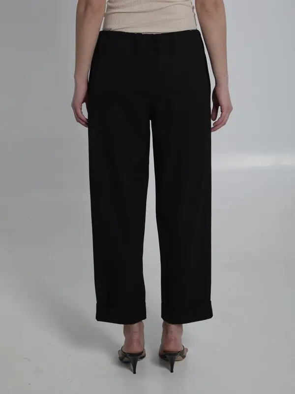 THE ROW Delano Drawstring Cuffed Pants
