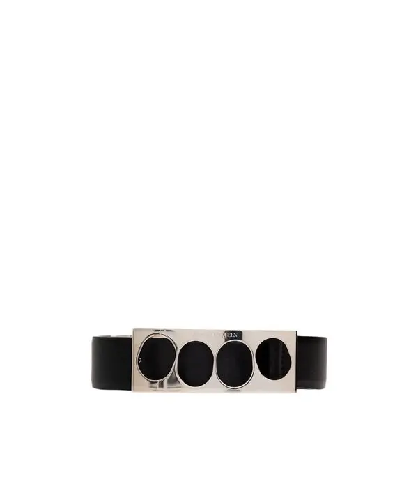 Alexander McQueen The Grip Belt - Black