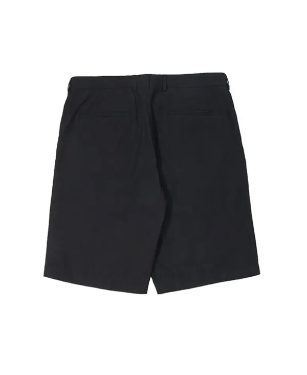 Zegna Dark Blue Straight Shorts - Black