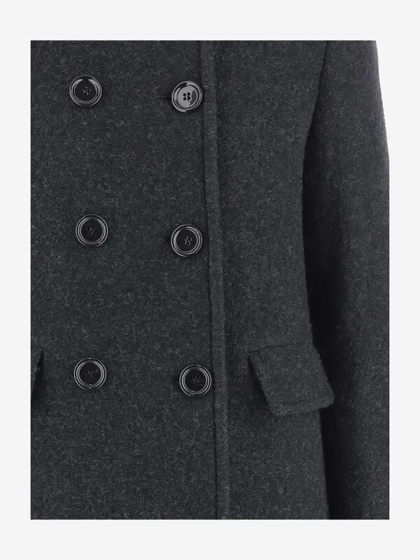 Aspesi Double-breasted Tailored Coat