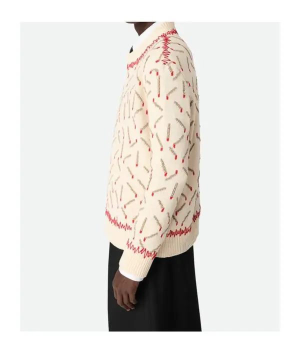 Bottega Veneta Cotton Jacquard Matches Jumper