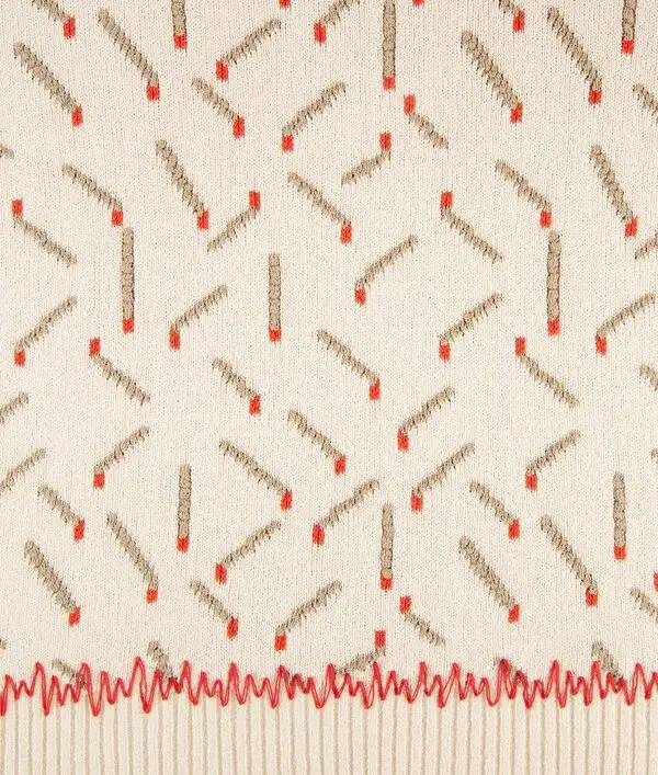 Bottega Veneta Cotton Jacquard Matches Jumper