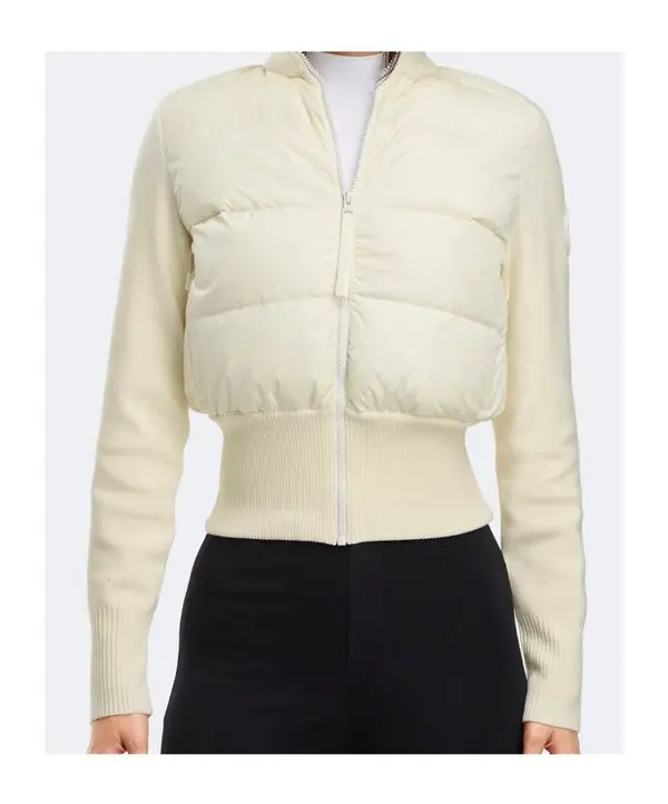 Canada Goose Quilted Puffer Jacket With Rib-knit Cuffs - Cotton Grass