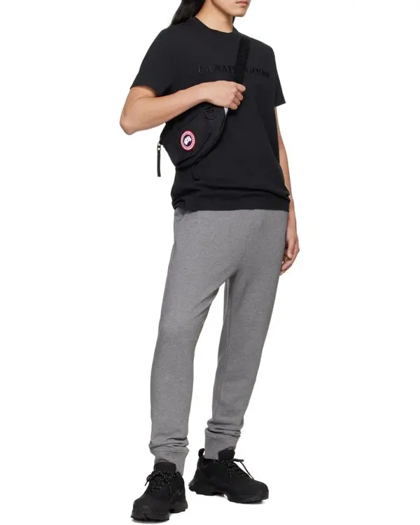Canada Goose Logo-embroidered T-shirt