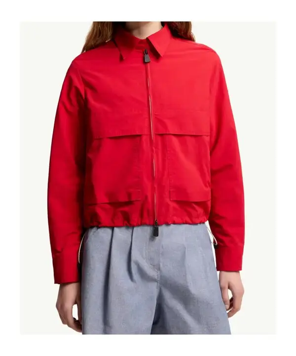 Moncler Technical Froissé Shirt