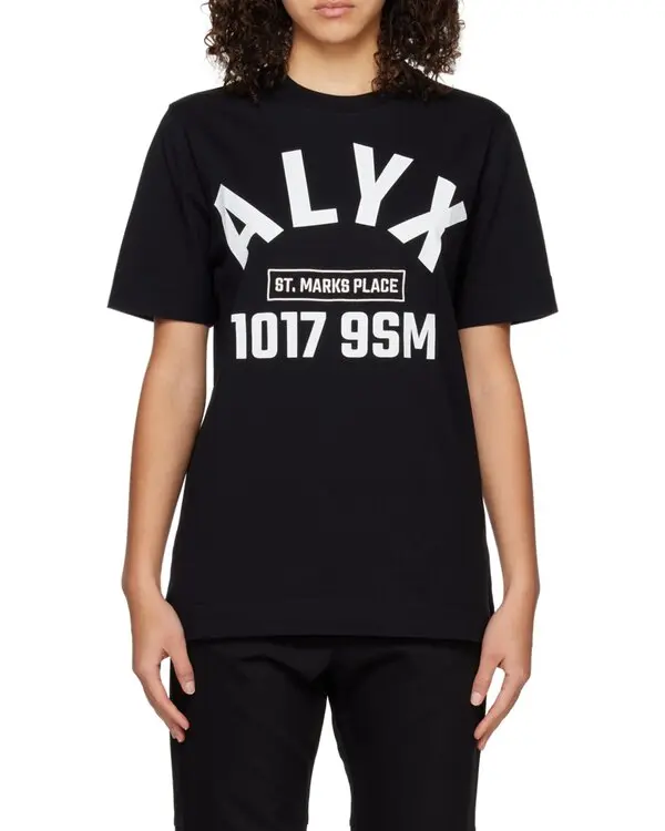 1017 Alyx 9sm Logo Printed Crewneck T-shirt