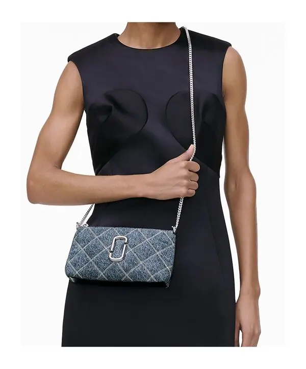 Marc Jacobs Quilted Denim Utility Crossbody Bag
