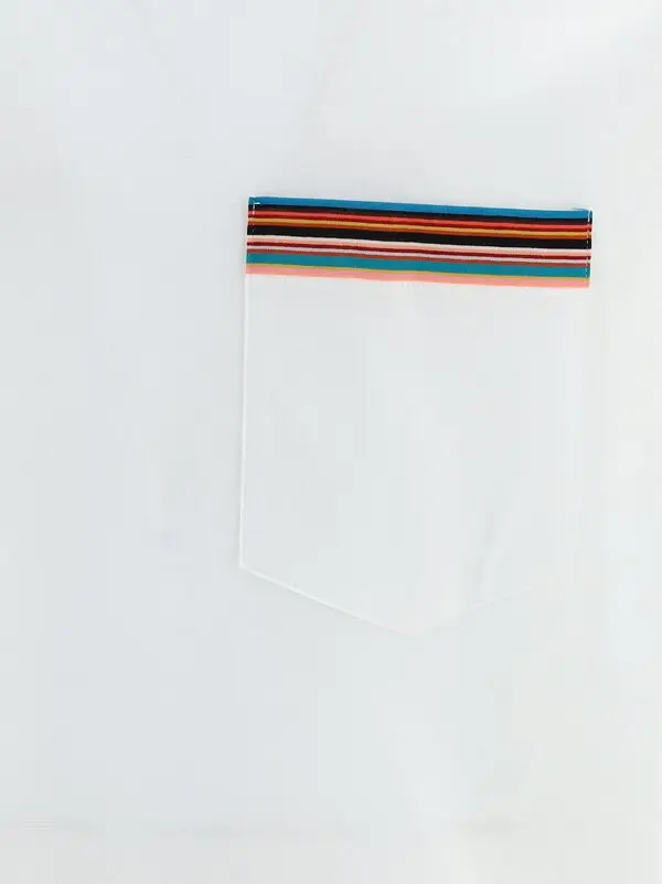 Paul Smith Stripe Printed Crewneck T-shirt
