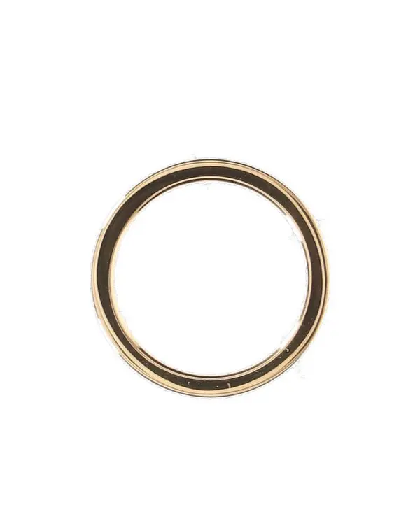 MAISON MARGIELA Engraved Logo Ring - Yellow