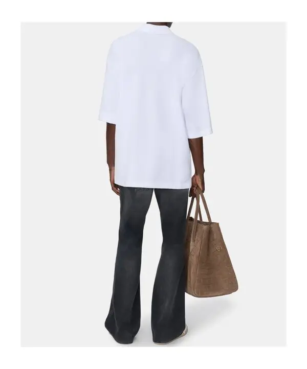 Amiri Logo Oversized Polo Shirt