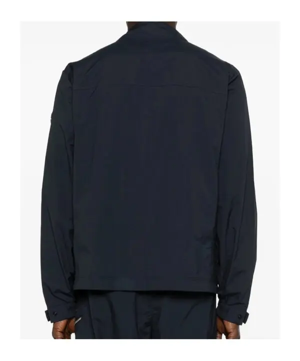 Moose Knuckles Collared Zip-up Jacket - Black
