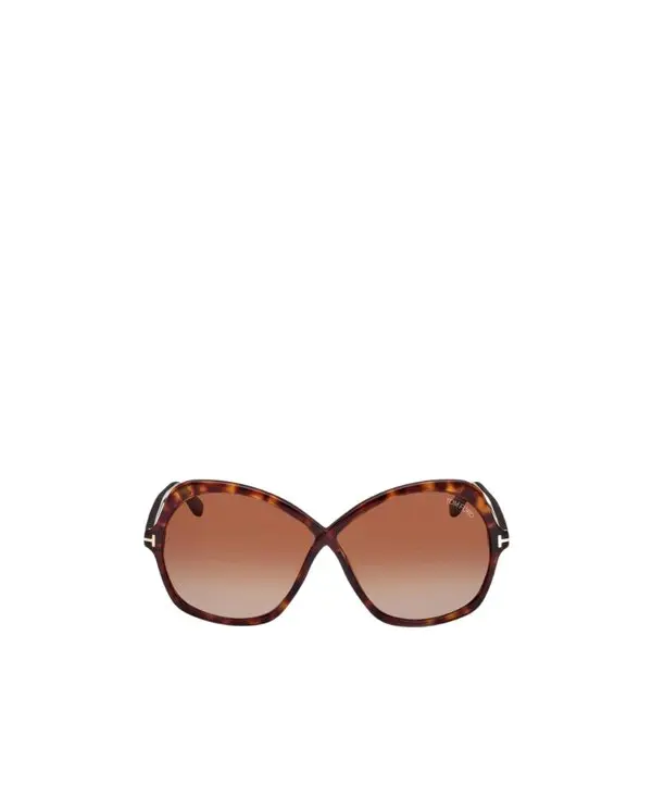 TOM FORD Oversized-frame Sunglasses - Brown