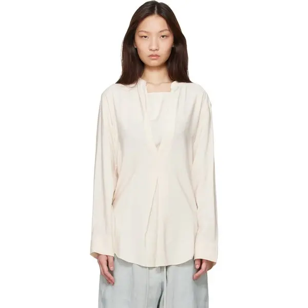 Studio Nicholson Pampa Cowl Neck Blouse