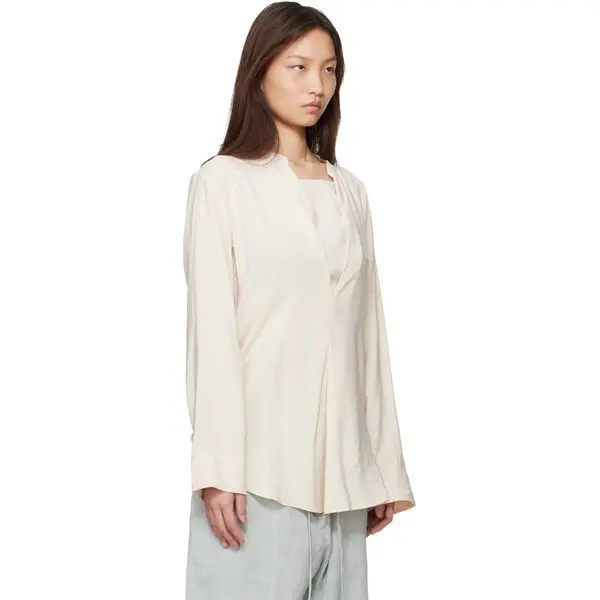 Studio Nicholson Pampa Cowl Neck Blouse
