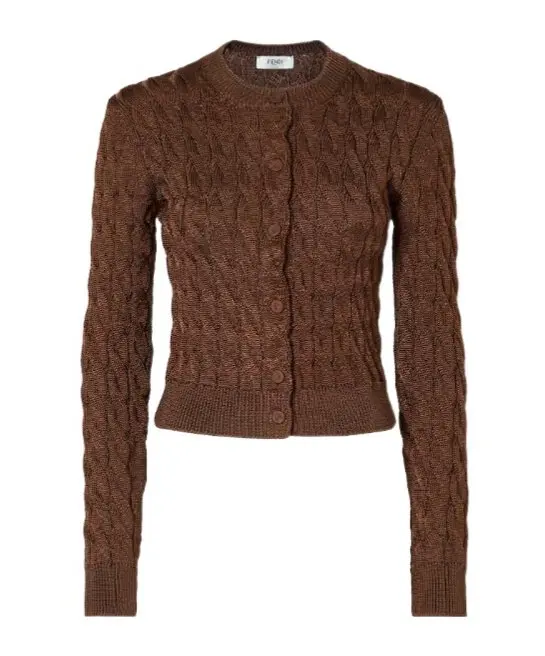 Fendi Viscose Cardigan