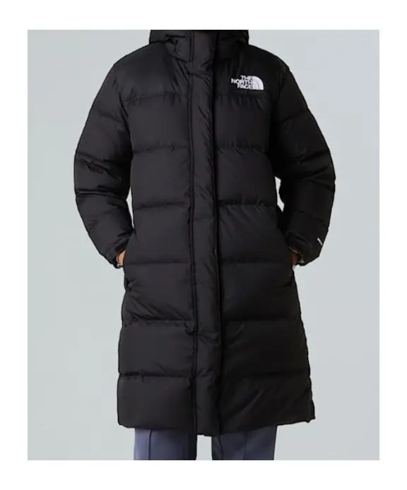 The North Face Nuptse Hooded Parka - Black
