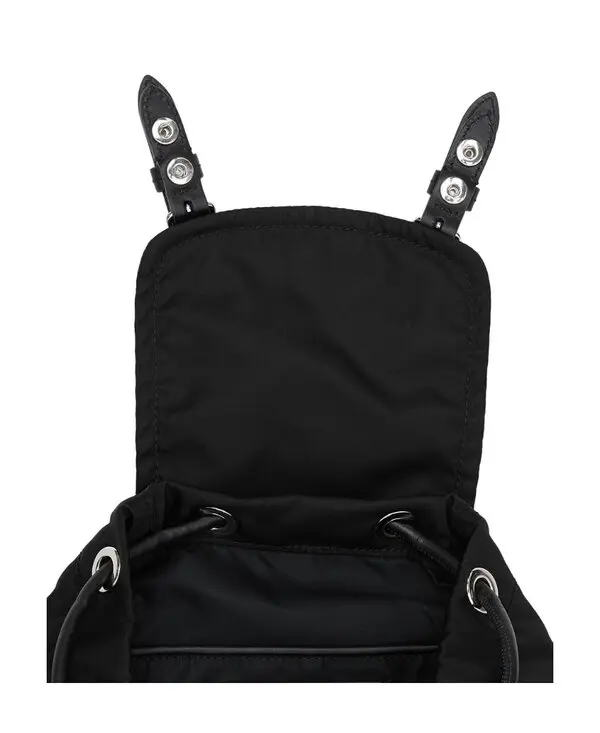 Burberry Small Rucksack In Logo Print Econyl