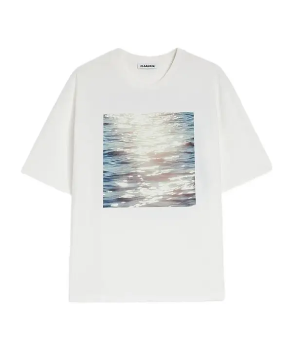 JIL SANDER Wanderlust Project Image Printed Crew-neck T-shirt