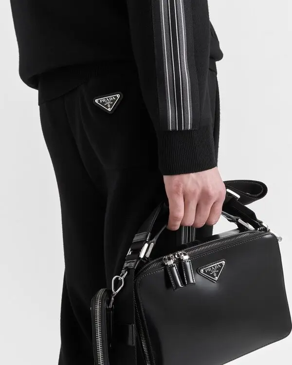 Prada Stripe-detailed Straight Leg Track Pants