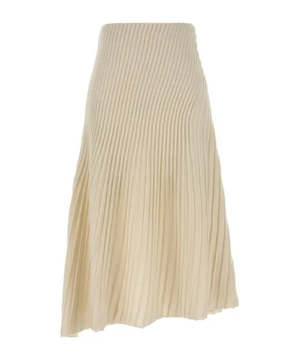 Alaïa Elasticated Flared Skirt