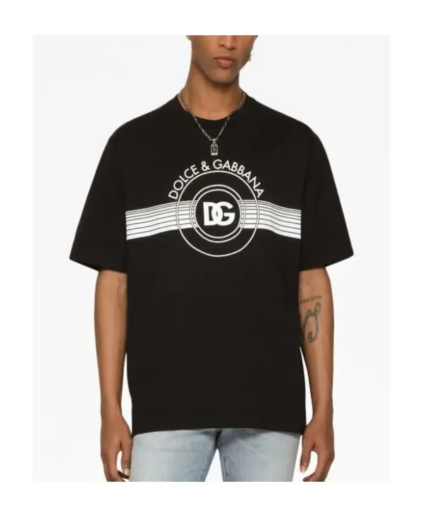 Dolce & Gabbana Dolce Gabbana Logo Printed Crewneck T-shirt