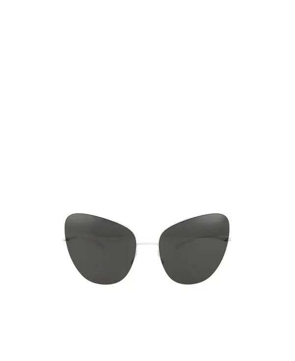 Mykita X Maison Margiela Cat Eye Sunglasses - Black