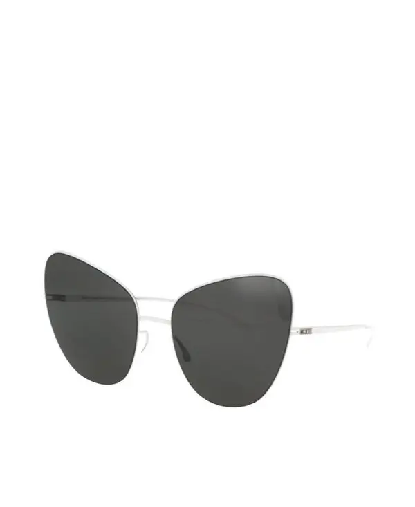 Mykita X Maison Margiela Cat Eye Sunglasses - Black