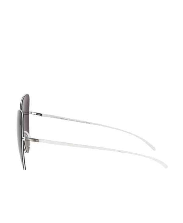 Mykita X Maison Margiela Cat Eye Sunglasses - Black