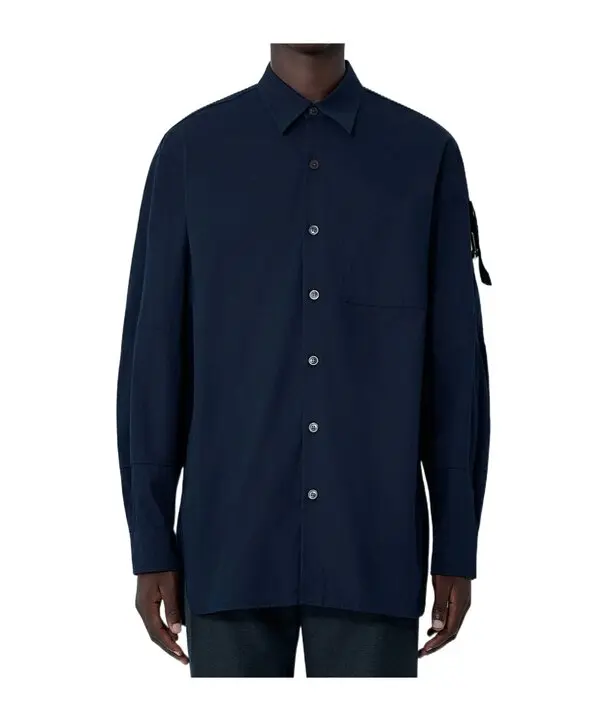 Dries Van Noten Button Down Poplin Shirt