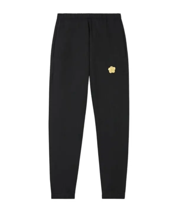 Kenzo Boke Flower' Embroidered Jogpants In Cotton - Black