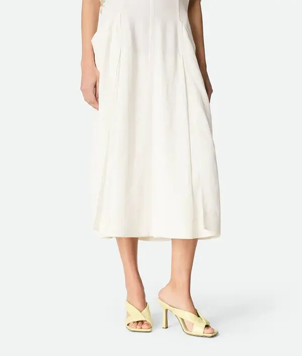 Bottega Veneta Riva Mules - Nude