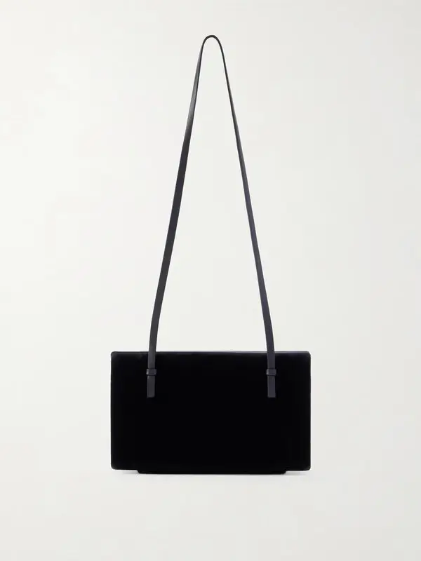 TOTEME Cocktail Shoulder Bag - Black