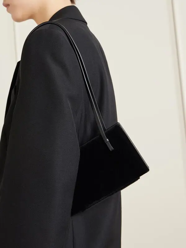 TOTEME Cocktail Shoulder Bag - Black