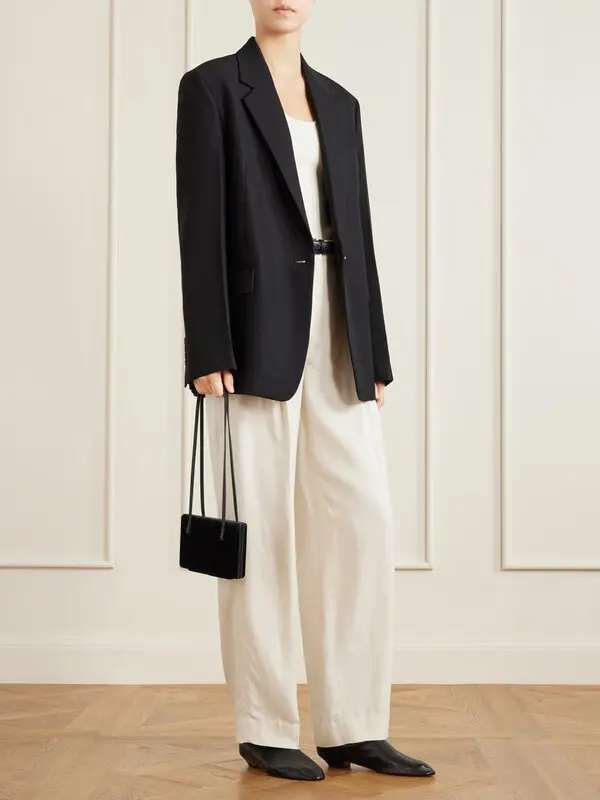 TOTEME Cocktail Shoulder Bag - Black