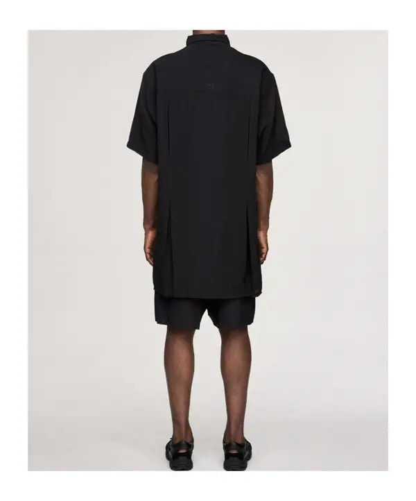Y3 Placed Graphic Short-sleeve Long Shirt