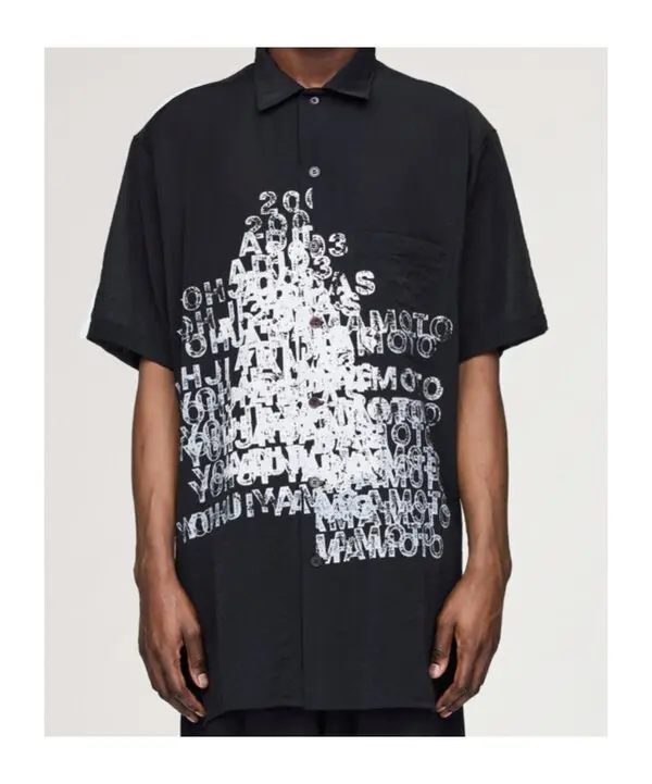 Y3 Placed Graphic Short-sleeve Long Shirt