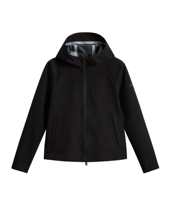 Woolrich Waterproof Light Stretch Jacket - Black