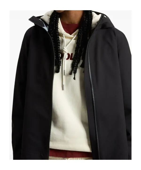 Woolrich Waterproof Hooded Stretch Jacket - Black