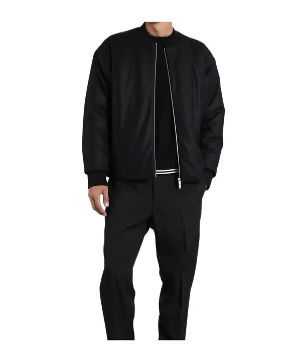 JIL SANDER Zip-up Bomber Jacket