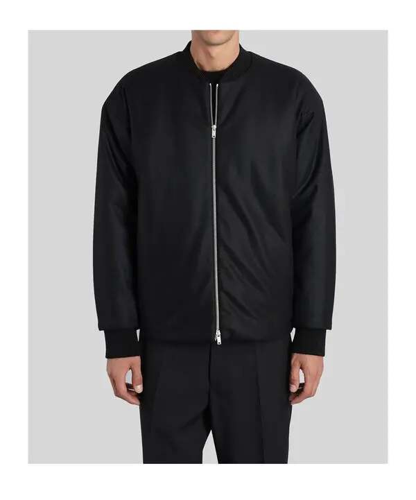 JIL SANDER Zip-up Bomber Jacket